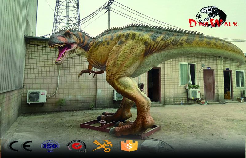high quality Carnivorous dinosaur simulation model for park
