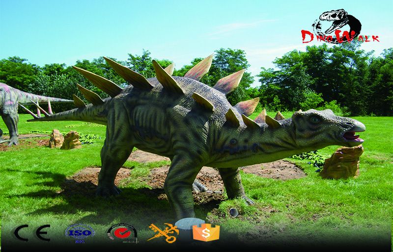 Animatronic Dinosaur simulation Stegosaurus model